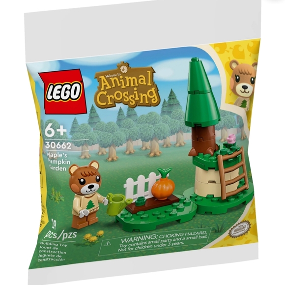 Lego | Toys | Lego Animal Crossing 3662 Maples Pumpkin Garden | Poshmark